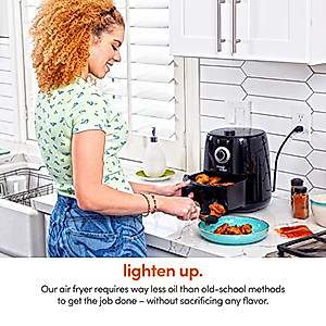 Magic Bullet MBA50100 Air Fryer, Black, 2.5 Quarts