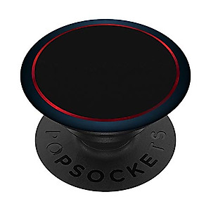 Black Phone Popper With Red Borders PopSockets Swappable PopGrip