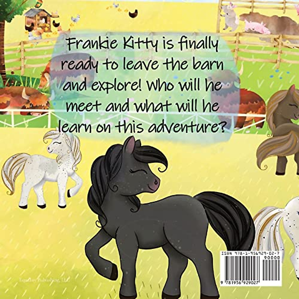 Frankie Explores the Farm: Preschool kindergarten learning Kitten kitty (Frankie on the Farm Series)