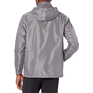 TM365 Men's Zone Protect Lightweight Full Zip Jacket, Sport Graphite, X-Small