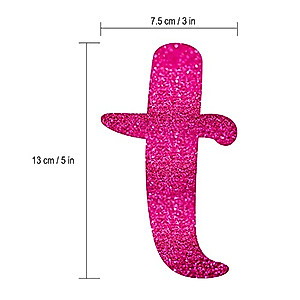 Talk Thirty To Me Pink Glitter Banner - 30th Birthday Party Decorations and Supplies