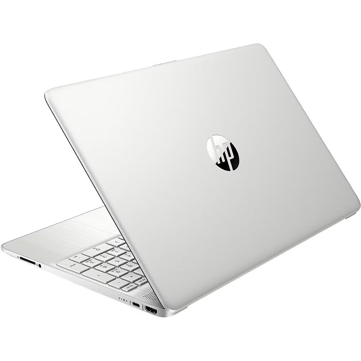 HP 15.6" HD Laptop, AMD Ryzen 3-5300U Processor, 8GB RAM, 256GB SSD, Windows 11 Home, Long-Lasting Battery, Fast Charge, ABYS HDMI Cable