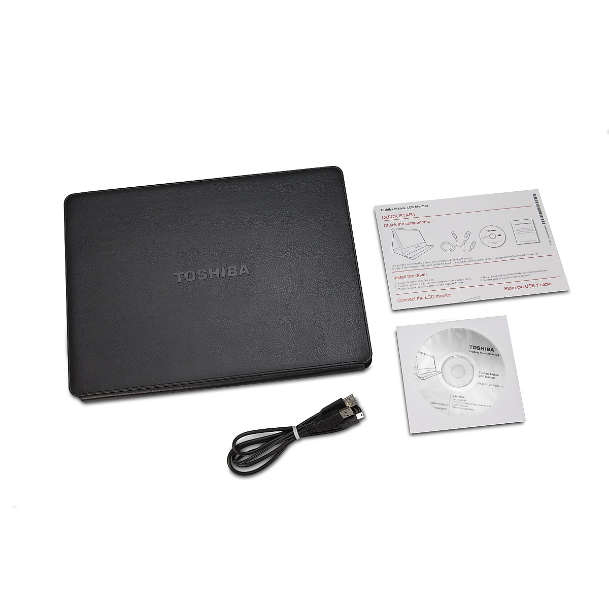 Toshiba 14-inch USB Ultra-portable Mobile LCD Monitor