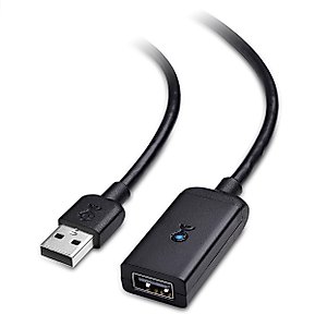 Cable Matters Active USB Extension Cable 32.8 ft / 10m (Active USB Extender Cable, USB Cable Male to Female) for Webcam, Oculus Sensor, HTC Vive Link Box, Xbox Kinect, PlayStation Camera and More