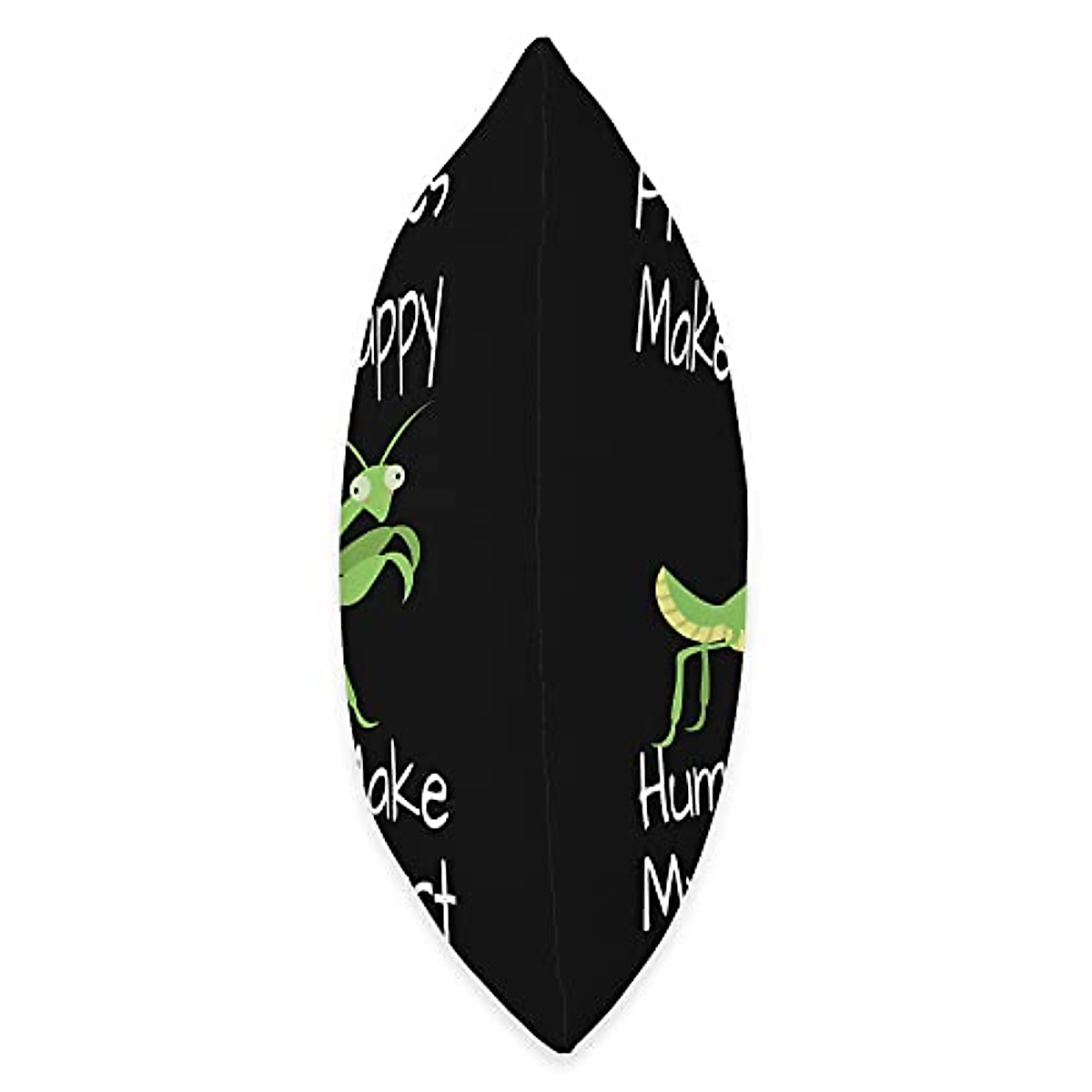 Funny Praying Mantis Gifts Praying Mantises Happy Humans Make My Head Hurt Bug Throw Pillow, 16x16, Multicolor