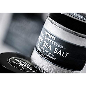 Saltverk Flaky Sea Salt, 3.17 Ounces of Handcrafted Gourmet Salt Flakes from Iceland