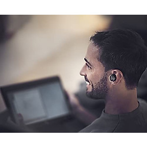 Bang & Olufsen Beoplay EQ - Active Noise Cancelling Wireless In-Ear Earphones with 6 Microphones, up to 20 hours of playtime, Black