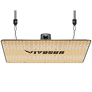 VIVOSUN VS2000 LED Grow Light with Samsung LM301 Diodes & Brand Driver Dimmable Lights Sunlike Full Spectrum with Grow Room Glasses for Seedling Veg & Bloom Plant Grow Lamps for 4x2/3x3 Grow Tent
