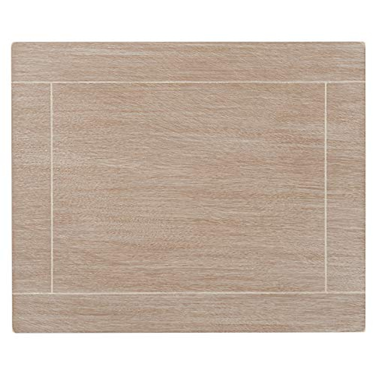 SAFAVIEH Home Collection Carrie White Wash/ Natural Wicker 3-Drawer Storage Nightstand Side Table (Fully Assembled)