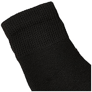 Dr. Scholl's Unisex Diabetic and Circulatory Ankle Socks, Diabetic, Half Cushion, Moisture Control