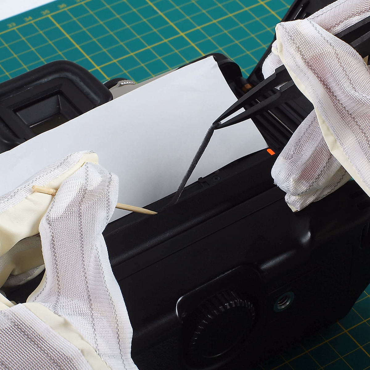 Light Leak Proof Sponge High Density Foam Film Camera Replacement Light Seal Foam with Tongs for 120 135 Film Camera Large Format Camera Film Camera Accessories…