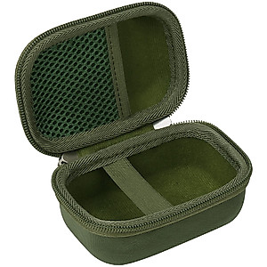 khanka Hard Travel Case Compatible with MakeID Label Maker Machine, Case Only (Green)