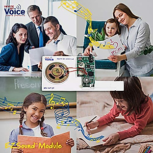 EZSound Module for DIY Audio Cards - Easy to Record - 120 Seconds Recording - High Sound Quality