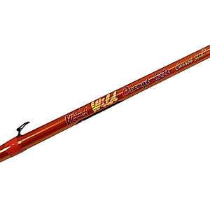 Carrot Stix Spinning Fishing Rod Wild Wild Orange Lite (6' 7" Light)