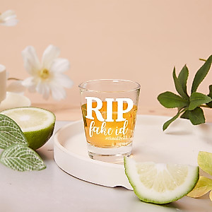 21st Birthday Gifts for Her Him, Happy 21st Birthday Gift Women Men, RIP FAKE ID 21st Birthday Gift for 21 Year Old Boys Girls, 2003 21st Birthday Shot Glass, 2003 Happy 21st Birthday Party Decoration