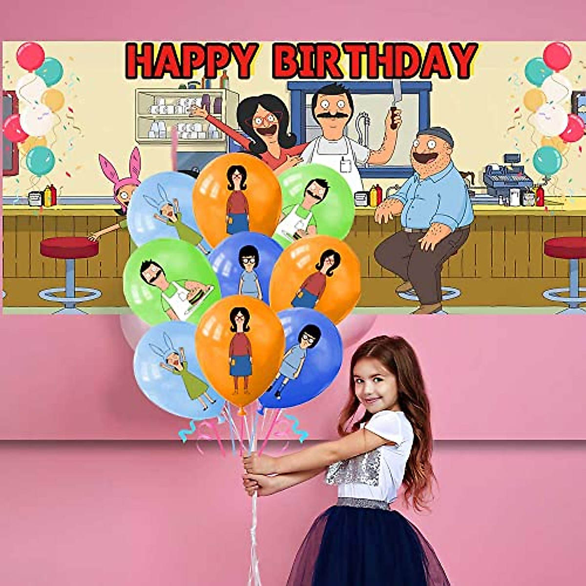 Bob's Burgers Birthday Party Supplies - Decorations & Favors