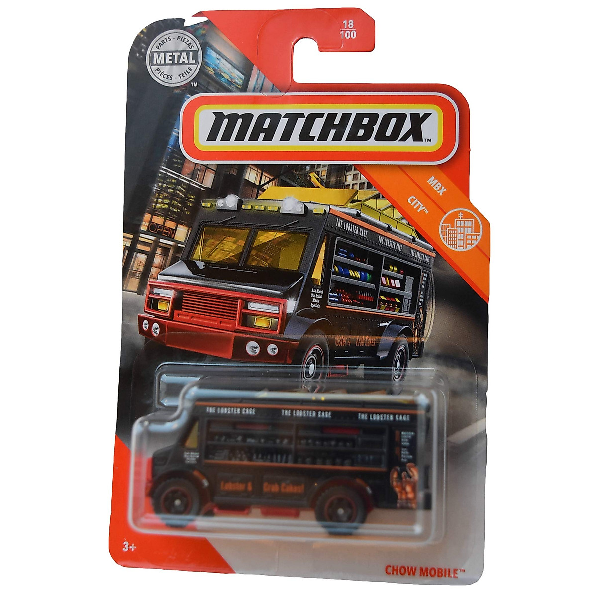 Matchbox City Series Chow Mobile 18/100, Black