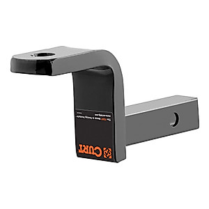 CURT 45027 Class 1 Trailer Hitch Ball Mount, Fits 1-1/4-Inch Receiver, 2,000 lbs, 3/4-Inch Hole, 3-1/4-Inch Drop, 2-5/8-Inch Rise