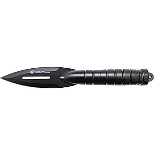 Smith & Wesson SW8 10.7in Stainless Steel Spear with 4.2in Blade and Nylon Handle for Outdoor, Tactical, Survival and EDC