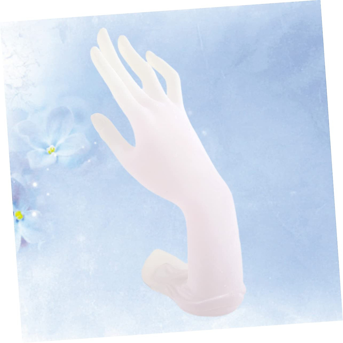 Cabilock Resin Hand Model Mannequin for Jewelry Display Matte Finish Stand for Rings Bracelets