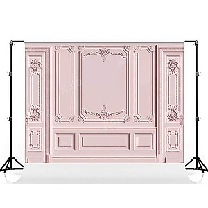 Kate 7×5ft Light Pink Empty Room Photo Backdrop Classic Interior Wedding Photography Background Photo Studio Props for Photographers