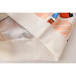 Funnymore Baby Boy's Crewneck Sweatshirt Clothes,Long Sleeve Shirt Top Outfit White Excavator 2t