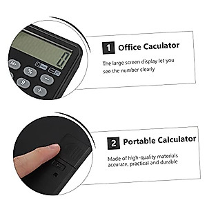 Tablet Calculator Mini Notepad Desktop Calculator Mini Tools Calculator Notepad High Calculator LCD Writing Board Arithmetic Calculator Exam Calculator Office Caculator Abs