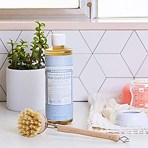 Dr Bronner Soap Liq Cstle Baby Unscented