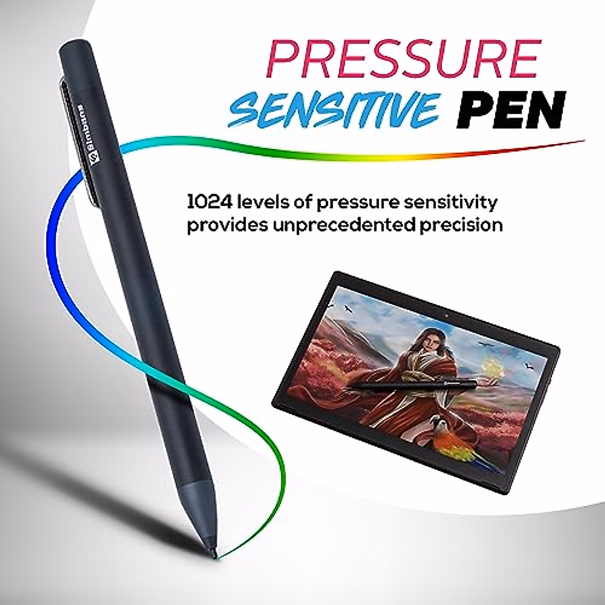 Simbans PicassoTab XL Drawing Tablet No Computer Needed with 11.6 Inch Screen [4 Bonus Items] Stylus Pen, Portable, Standalone, Android 11, Best Gift for Beginner Digital Graphic Artist - PCXL