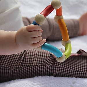 HABA Color Snake Clutching Toy (Made in Germany)