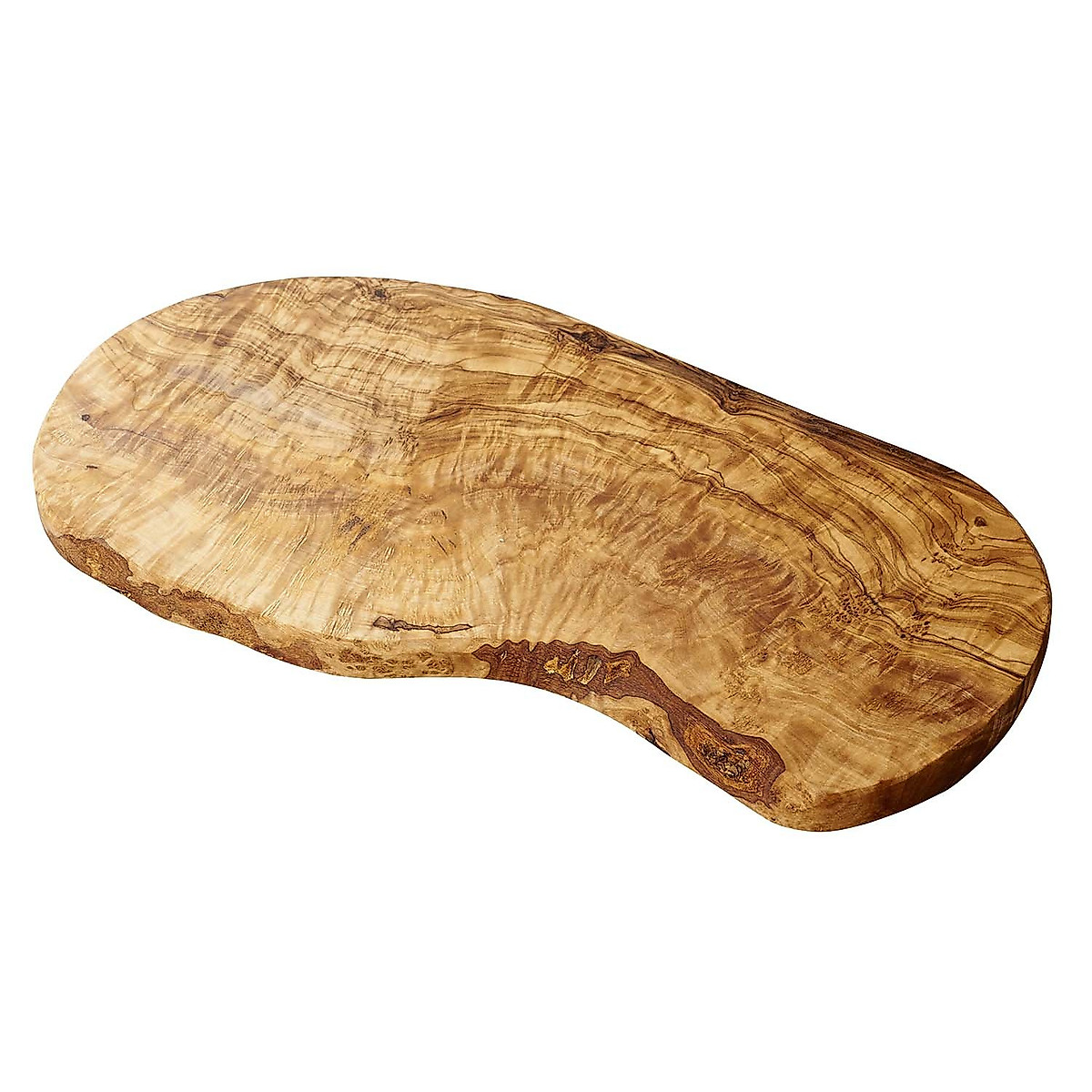 Naturally Med Olive Wood Cutting Board/Cheese Board, 14" L