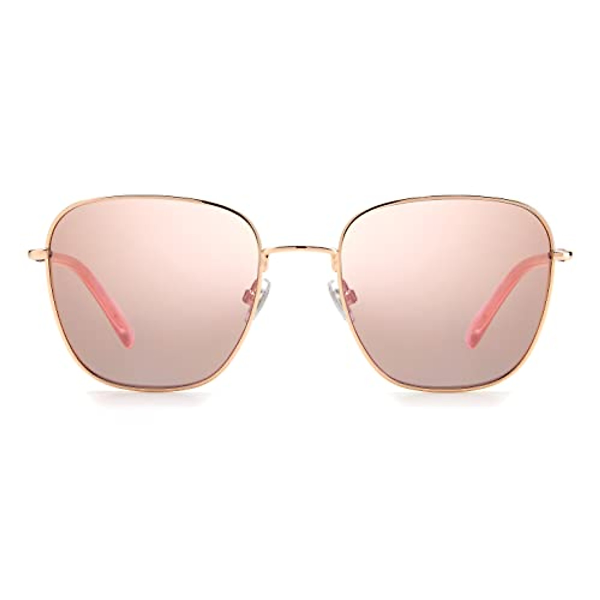 Fossil Women's Female Sunglass Style FOS 3117/S Square, Red Gold/Rose Gold Multilayer, 52mm, 19mm