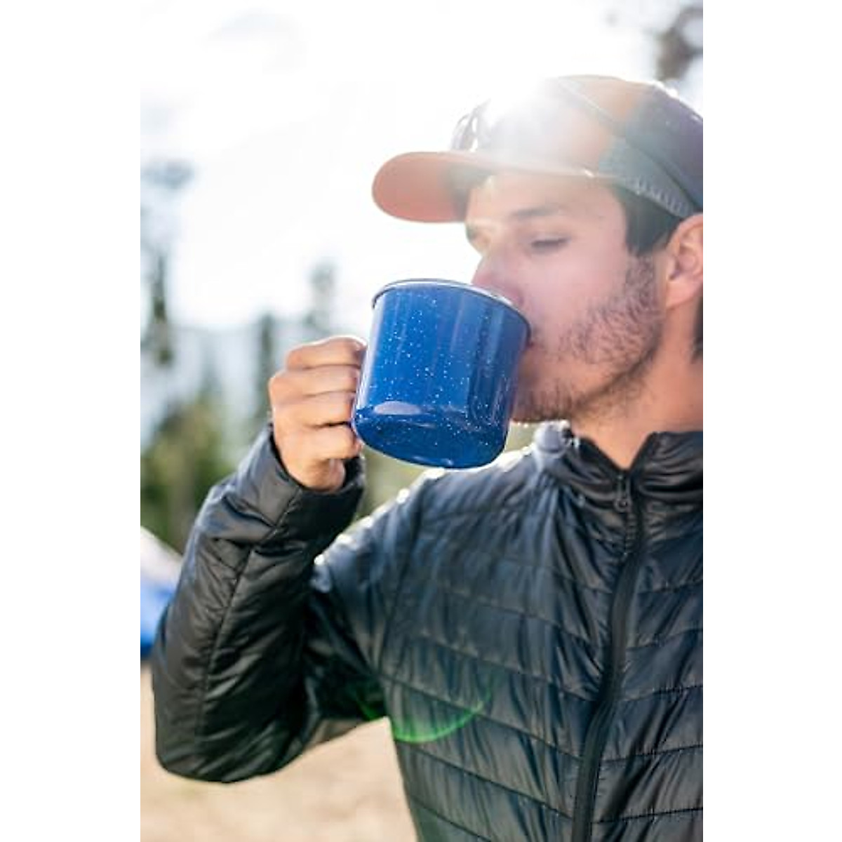 Stansport Enamel Coffee Mug 24 OZ (15995)