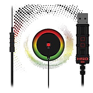 Hipshotdot PRO Color and Brightness Control Dot LED Aim Assist Mod for Gaming TV Compatible with Xbox, Playstation, Nintendo and PC - Works with All Shooter Video Games and FPS or TPS (Hipshotdot PRO)