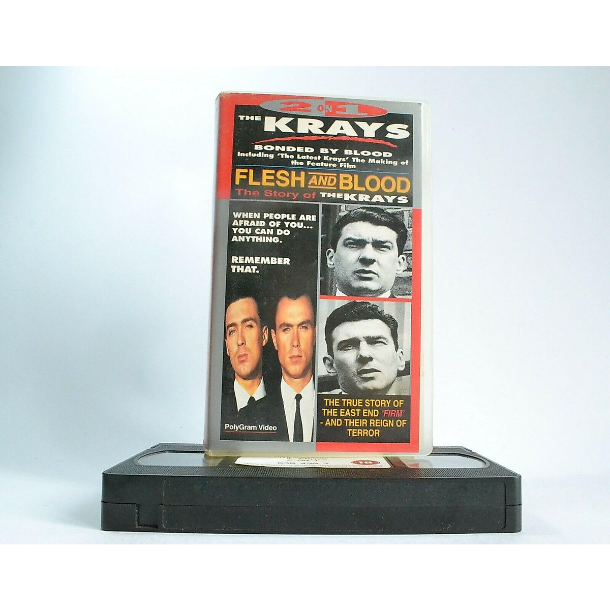The Krays/Flesh And Blood [VHS]