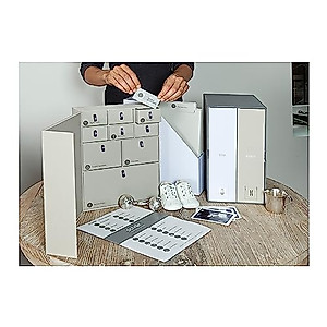 Savor | Deluxe Baby Keepsake Box | Fabric Bound Acid-Free Newborn Keepsake and Memory Organizer with Labels for Pregnancy, Mother’s Day, Baby Shower, New Baby and Maternity Gifting