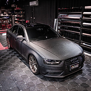 Black Indestructible Paint Wrap Vinyl roll (17.5" X 5FT)