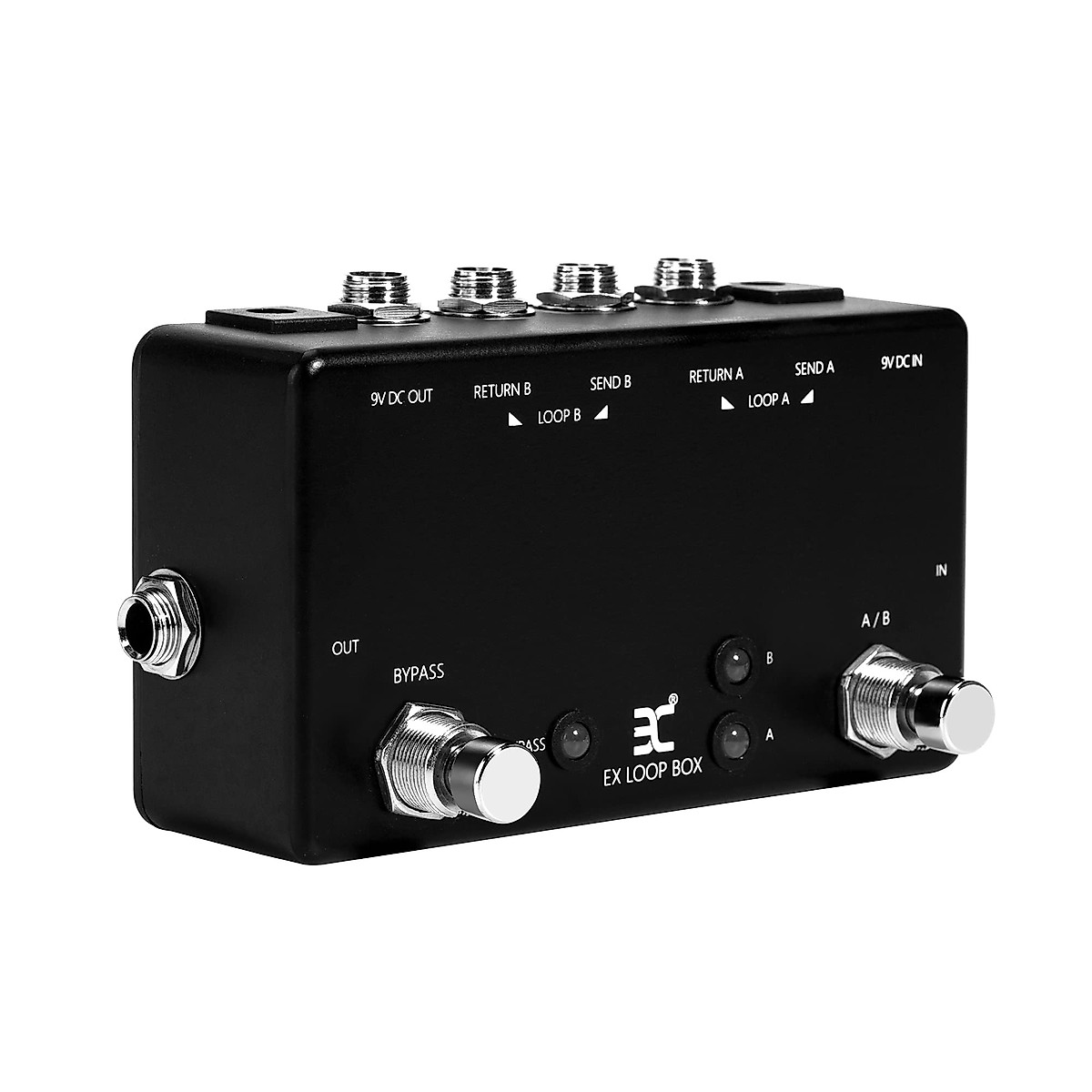 EX Guitar Effects Loop Switcher Pedal Passive Channel Switcher Box