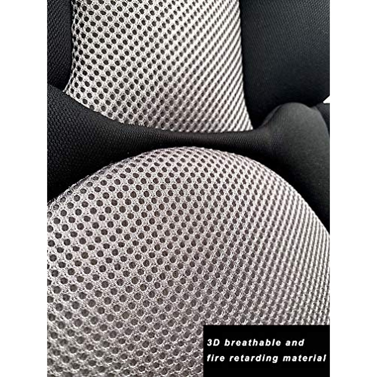 G Ganen Baby Comfort Support Cushion Stroller and Seat Comfort Cushion Insert Liner (Black Bear)