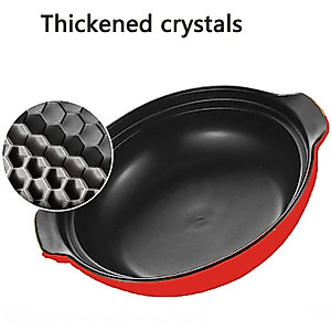 GFHVDC earthenware clay pot for cooking Korean Premium Ceramic Bowl with Lid,Hot Pot Clay Pots Earthenware Clay Pot Special Heat-Resistant Ceramic Handle Pot Cover For Cooking Hot Pot ​Bibimbap and So