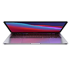 Late 2020 Apple MacBook Pro with Apple M1 Chip (13.3 inch, 16GB RAM, 512GB SSD) Space Gray (Renewed)