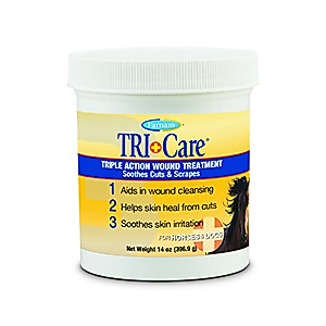 Farnam Triple Action Wound Treatment | For Horses, Ponies and Dogs | 14 oz