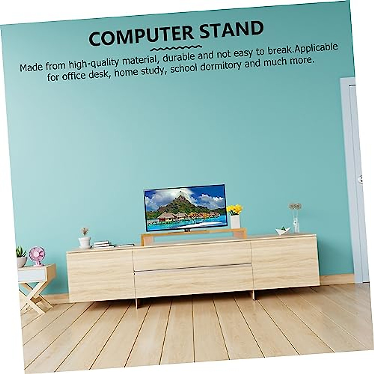 LIGHTAOTAO monitor stand laptop stand printer stand desk computer stand corner tv mount computer riser screen riser Monitor Riser Desk Organizer television bracket booster lifting frame shelf