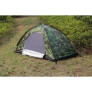Sutekus Single Tent Camouflage Patterns Camping Tent One Person Tent for Camping Hiking 【Outdoor Equipment】