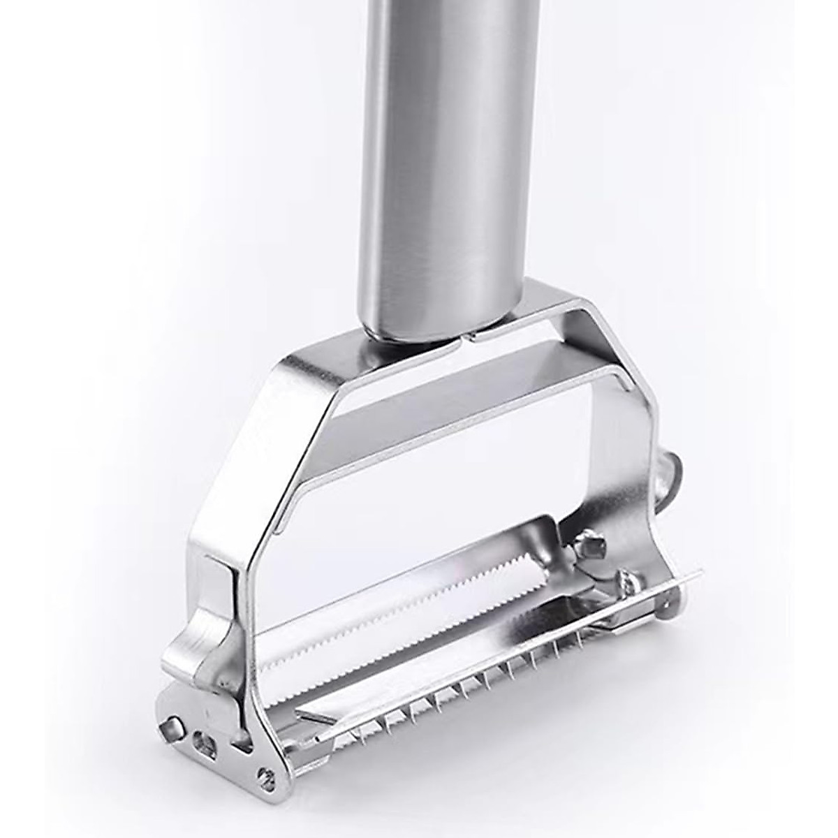 Vegetable Peeler，SZYIKUER Stainless Steel 2 in 1 Julienne Vegetable Peeler Perfect for Carrot Potato Melon Gadget Vegetable Fruit