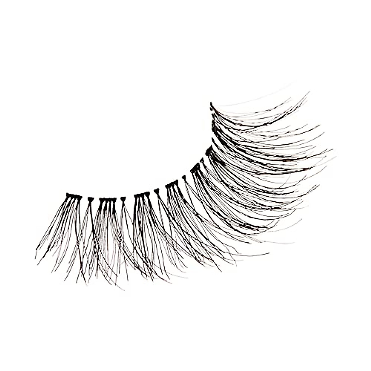 KISS Ever EZ Lashes Double Pack No. 05, Reusable Natural Eyelash Starter Kit, Includes Easy-Angle Applicator and 2 Pairs Human Hair False Eyelashes