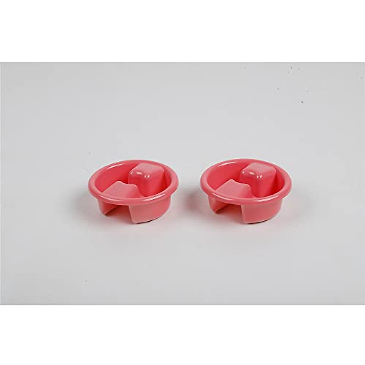 SZDEDA ABS Car Top Roof Knob Button Cover Decorative Trim Fit for Jeep Wrangler JK 2007-2017 Interior Car Accessories (Pink)