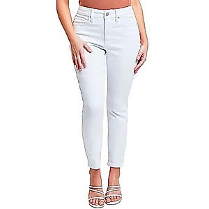 Women's Vintage Dream High Rise Skinny Jeans, White, 04
