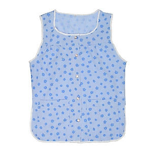 Nanxson Women Cobbler Apron with 2 Patch Pockets,Smock with Buttons for Work Chef kitchen CF3152