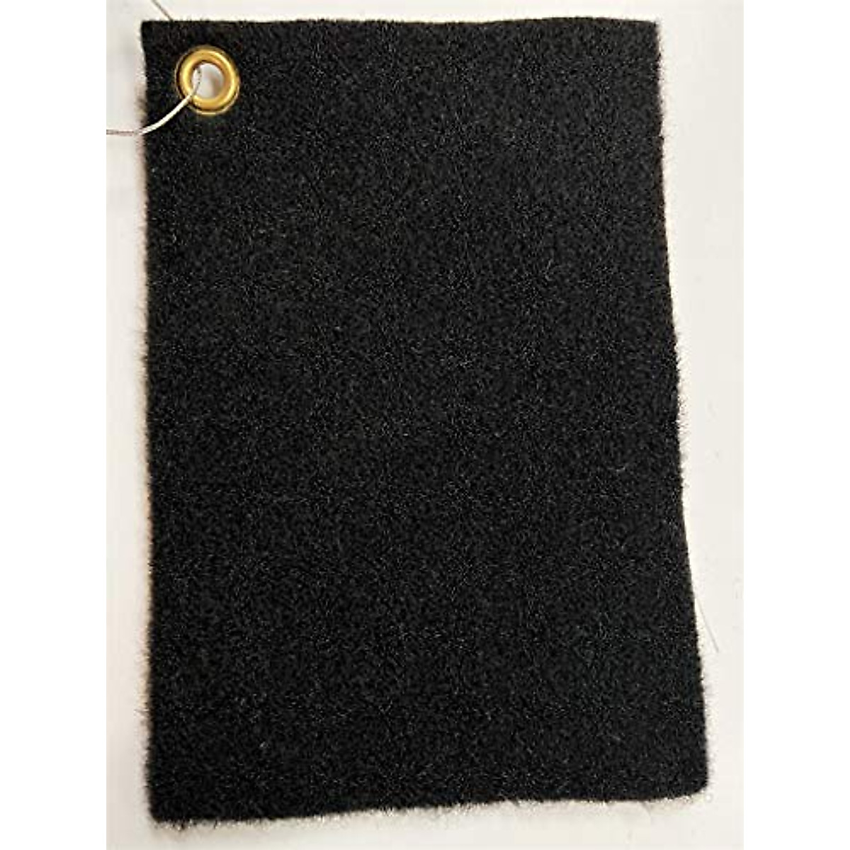 USA Fabric Store 3 Yards Black Auto One Premium Automotive Carpet Upholstery Fabric 80"W 18 Oz.